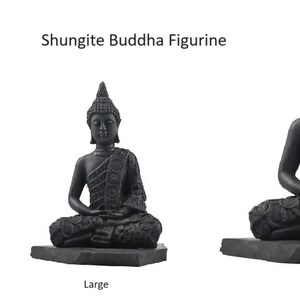 Shungite Figurine Buddha Statue - Etsy