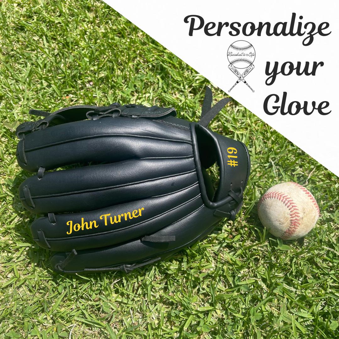 Personalized Baseball Glove Name Label: DIY Iron-on Vinyl Decal - Etsy