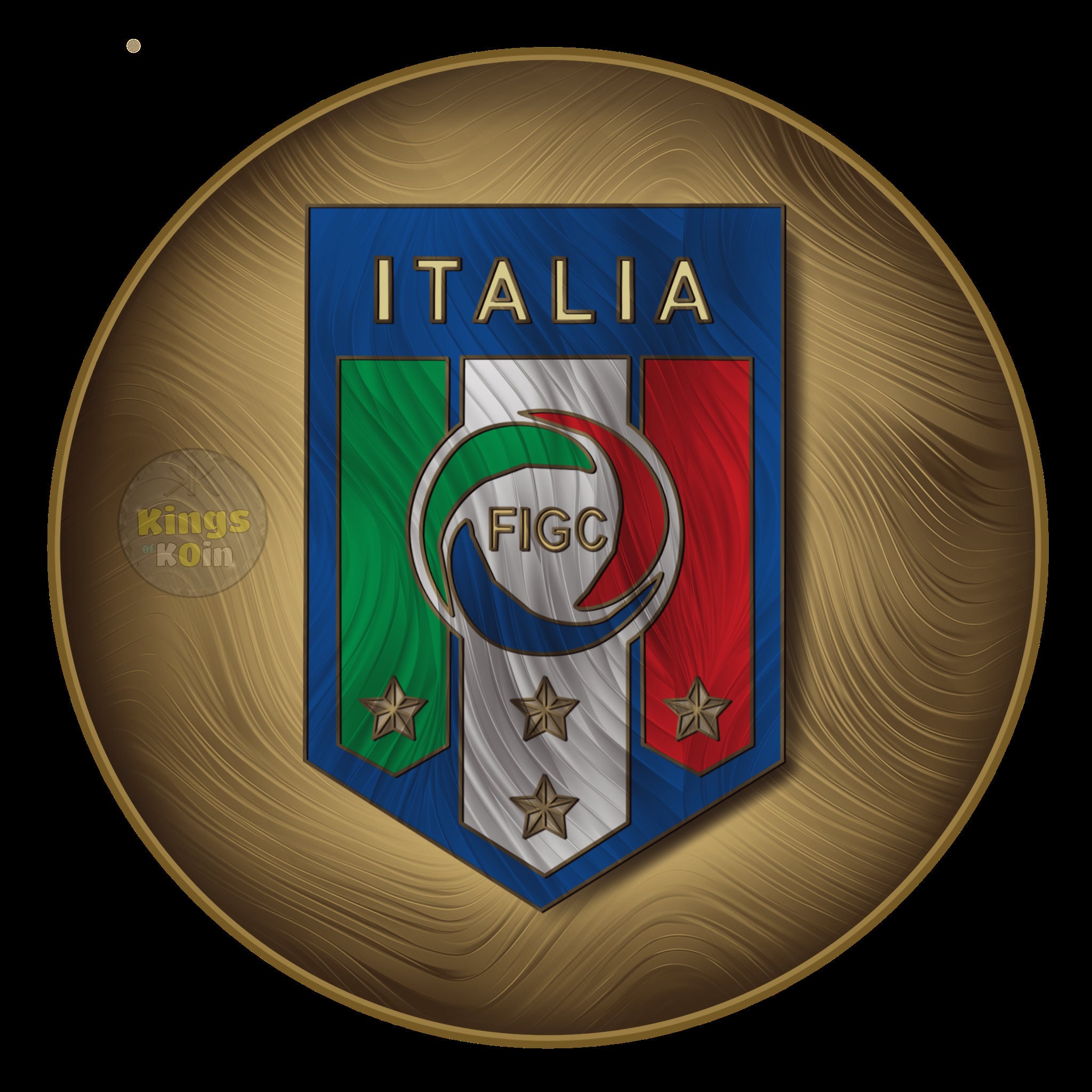 ITALIA SOCCER Gold Coin Edition. - Etsy