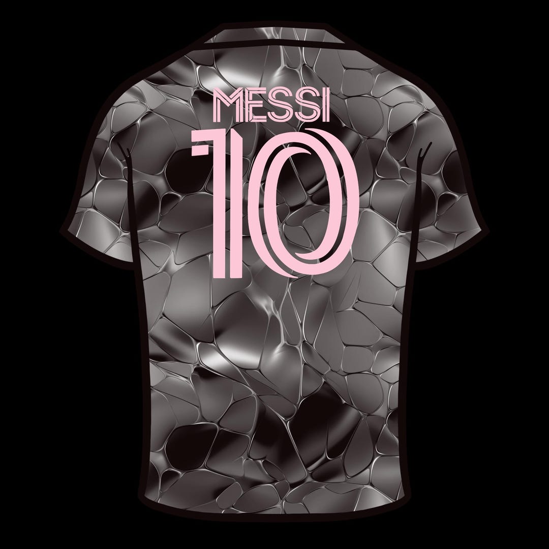 Lionel MESSI Inter Miami Number 10 Jersey With Fancy Pattern V5.0 - Etsy