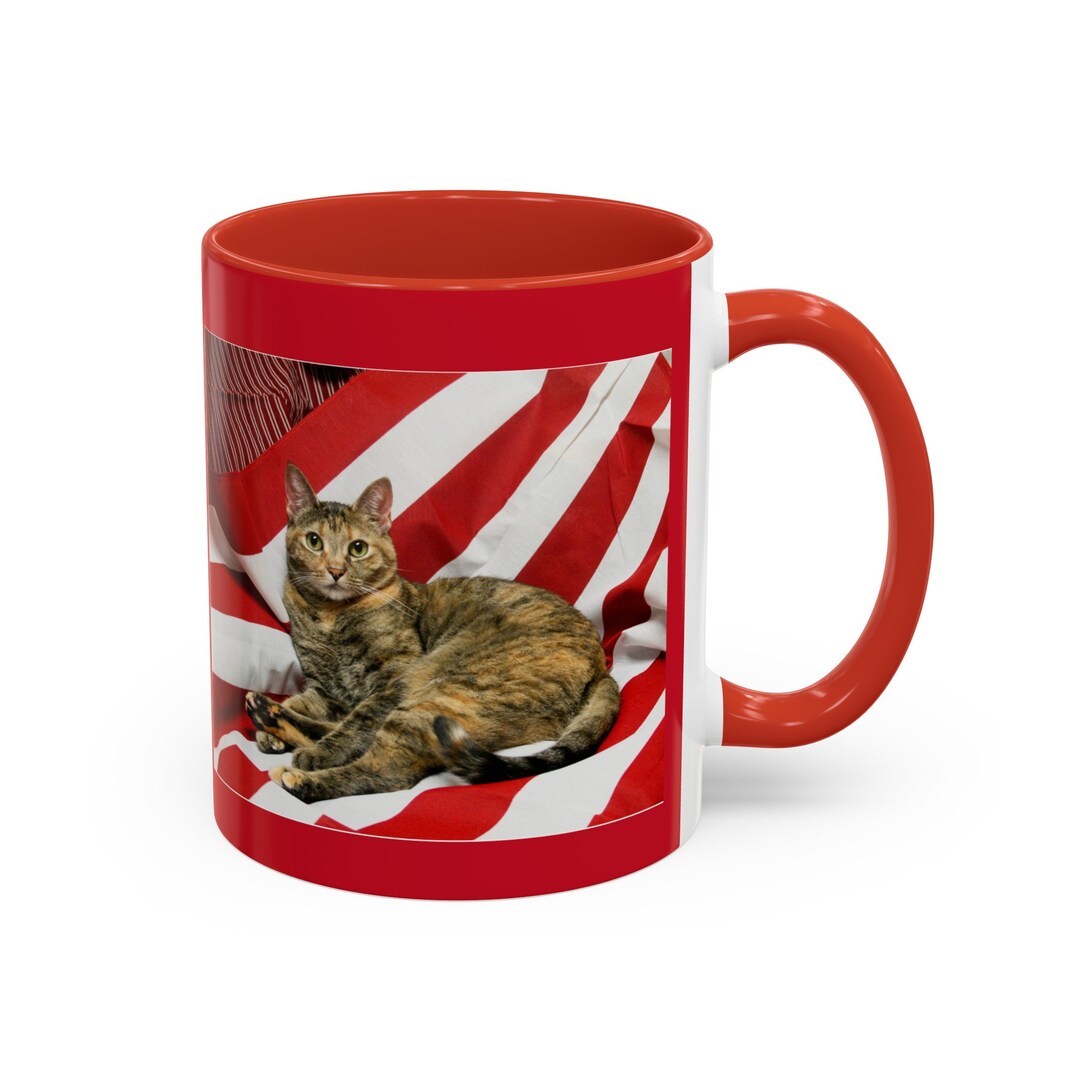 Patriotic Paprika Cat Mug, Patriotic Cat Mug, Original Photo Design ...