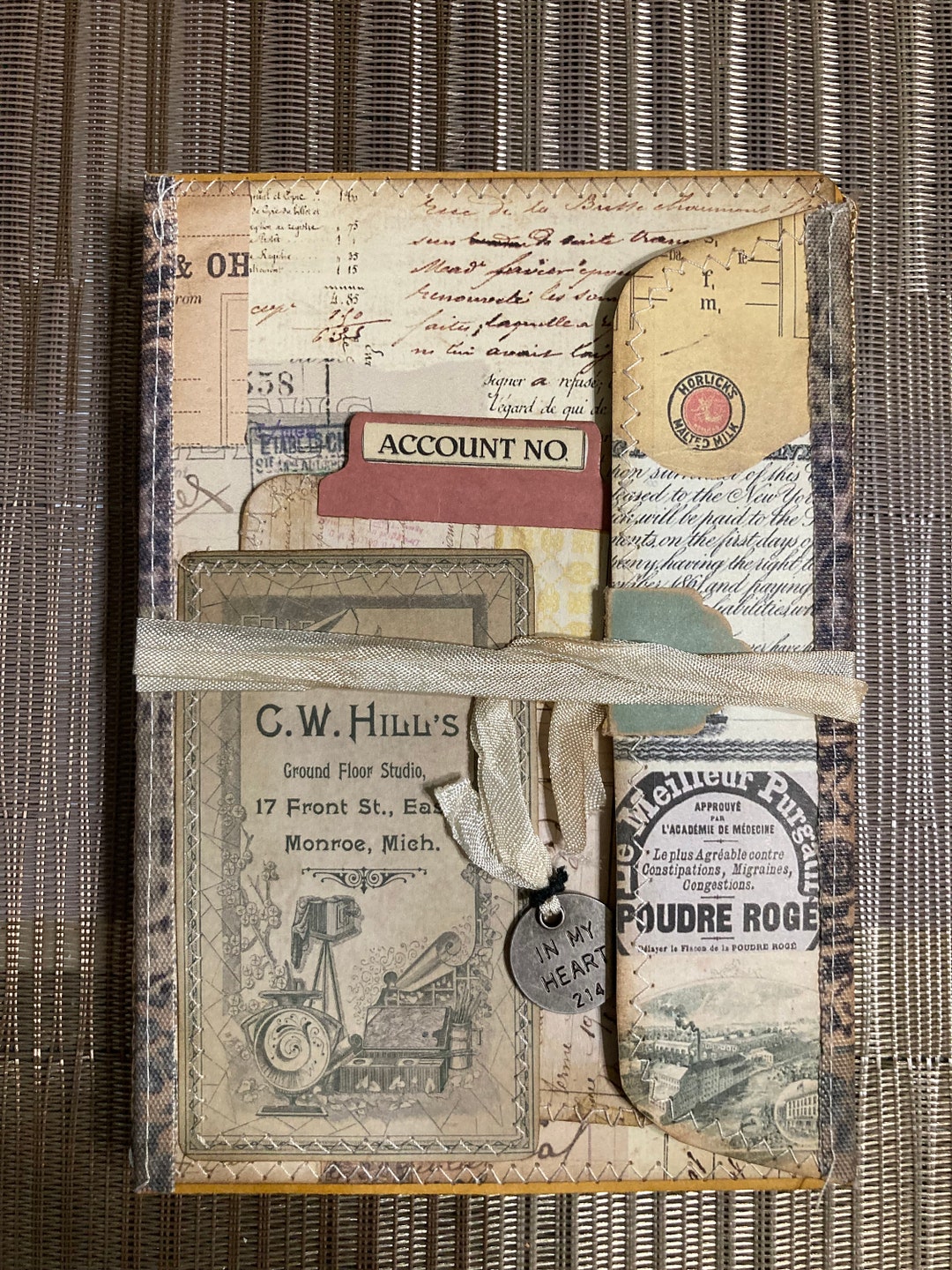 Altered Envelope Journals Handmade Journal by Kat Urato, Junk Journal ...