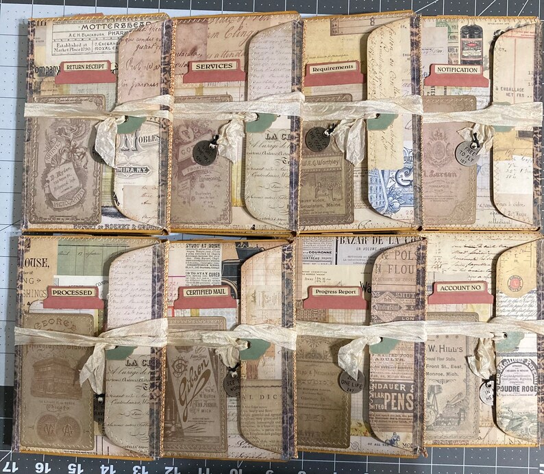 Altered Envelope Journals Handmade Journal by Kat Urato, Junk Journal ...