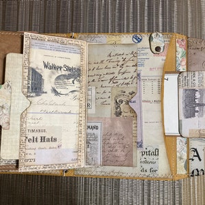 Altered Envelope Journals Handmade Journal by Kat Urato, Junk Journal ...