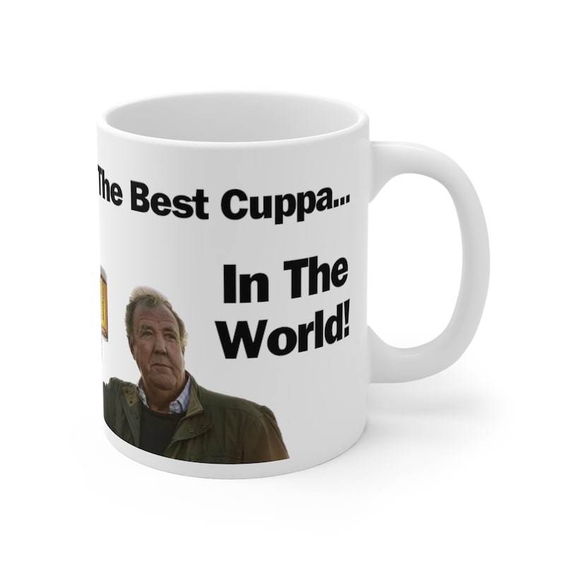 In the World Mug. Jeremy Clarkson. Clarksons Farm. Top Gear. Car Mug ...