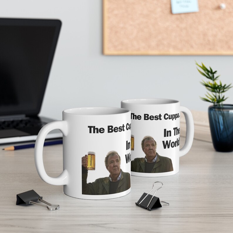In the World Mug. Jeremy Clarkson. Clarksons Farm. Top Gear. Car Mug ...