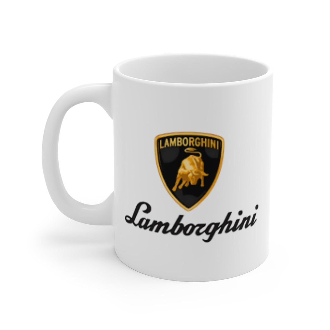 Lamborghini Mug. Super Car Mug, Petrol Head Gift. Gift for Him. Sports ...