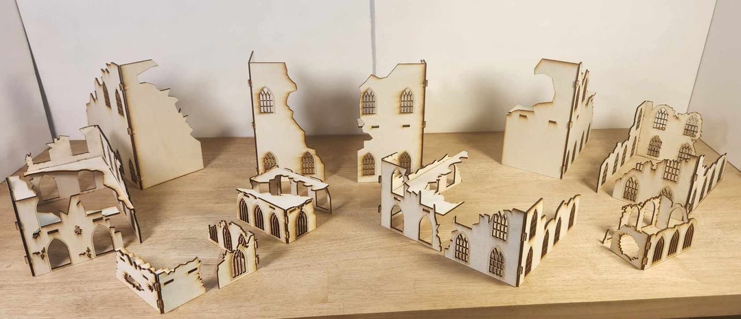 Modular Warhammer 40K Terrain Set ITC/WTC Standard Easy Assembly ...