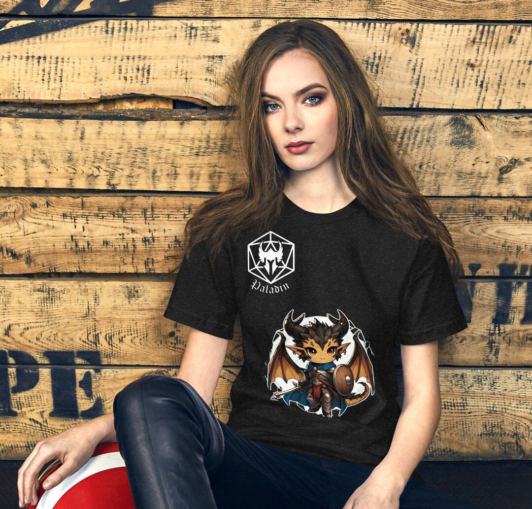 Paladin, Dragonborn, Chibi, Dungeons and Dragons, Role Playing Game ...