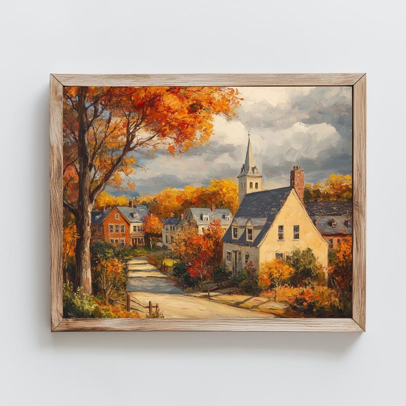 New England Fall - Etsy