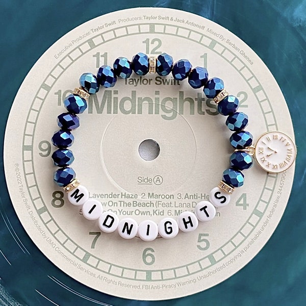 Midnights Taylor Clock - Etsy