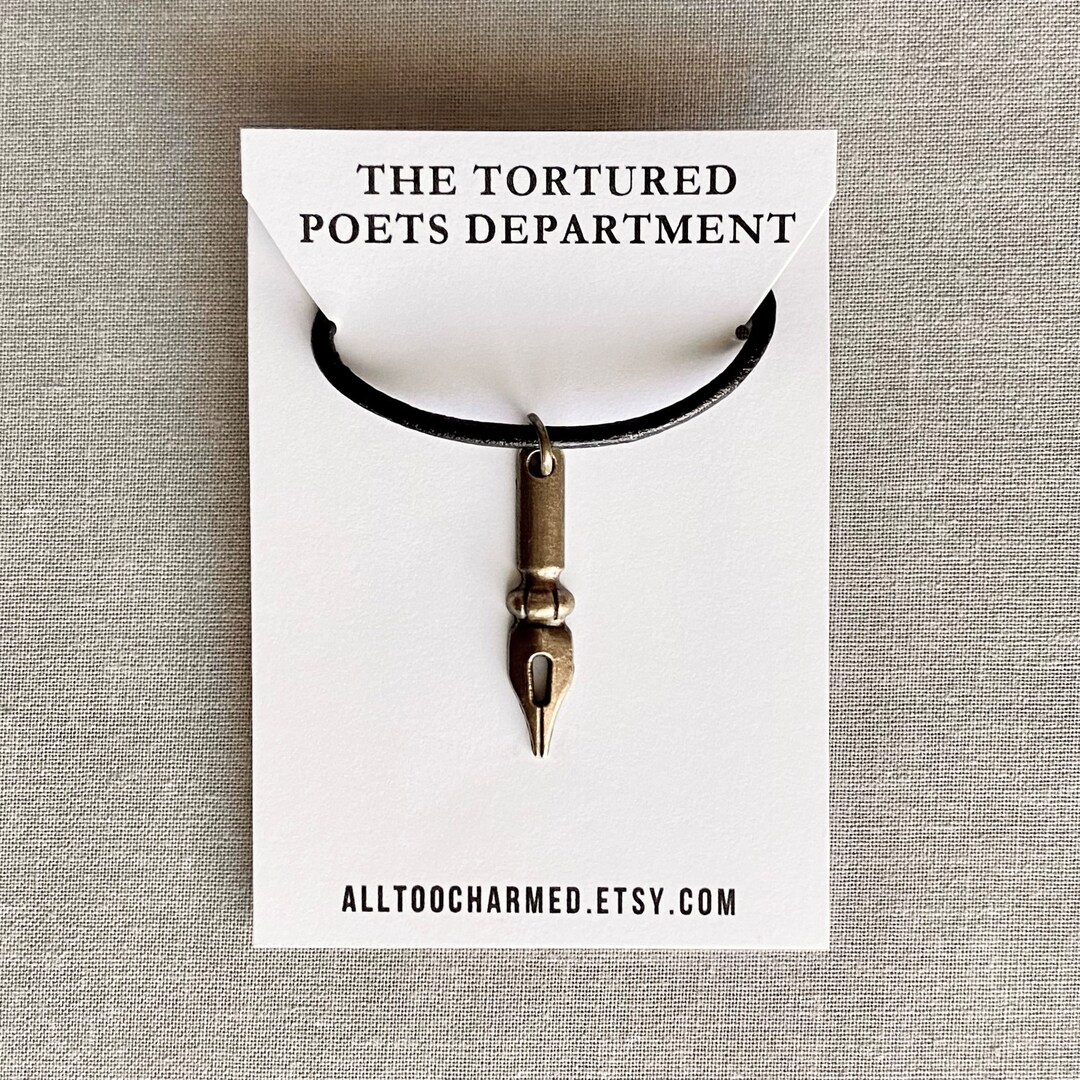 TTPD Necklace Taylor Swift Inspired Lyrics Necklace the Tortured Poets ...