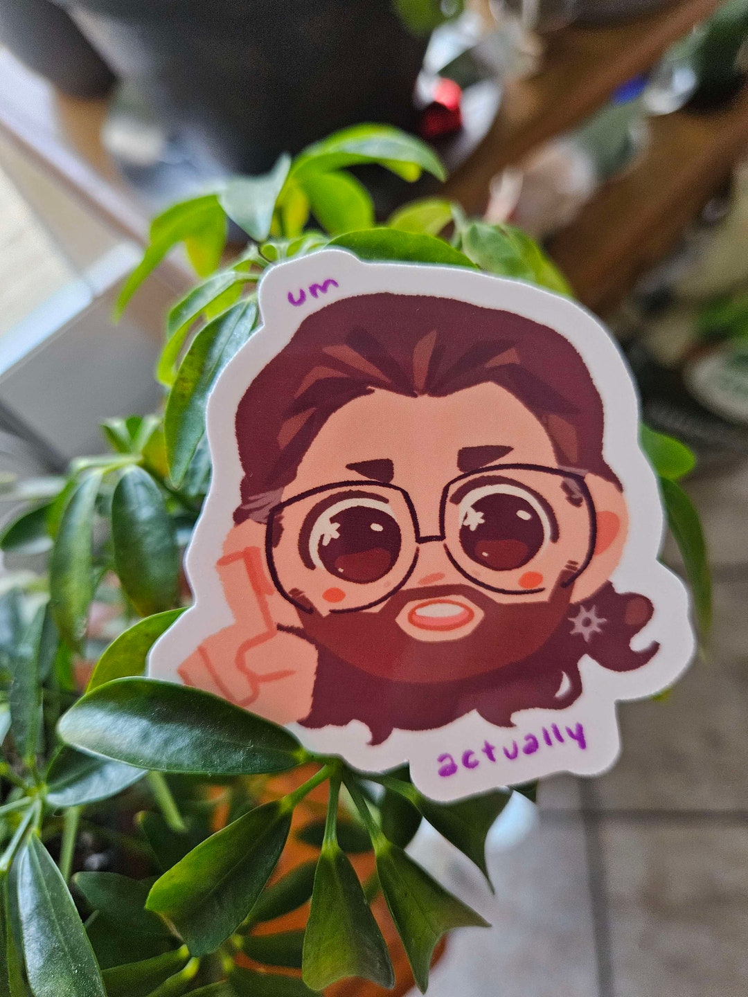Bg3 Gale Um Actually Die Cut Sticker Laminated Waterproof Perfect for ...