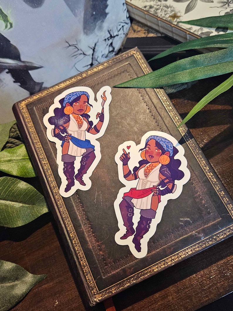 Dragon Age 2 Companions Stickers: Waterproof RPG Decals - Etsy