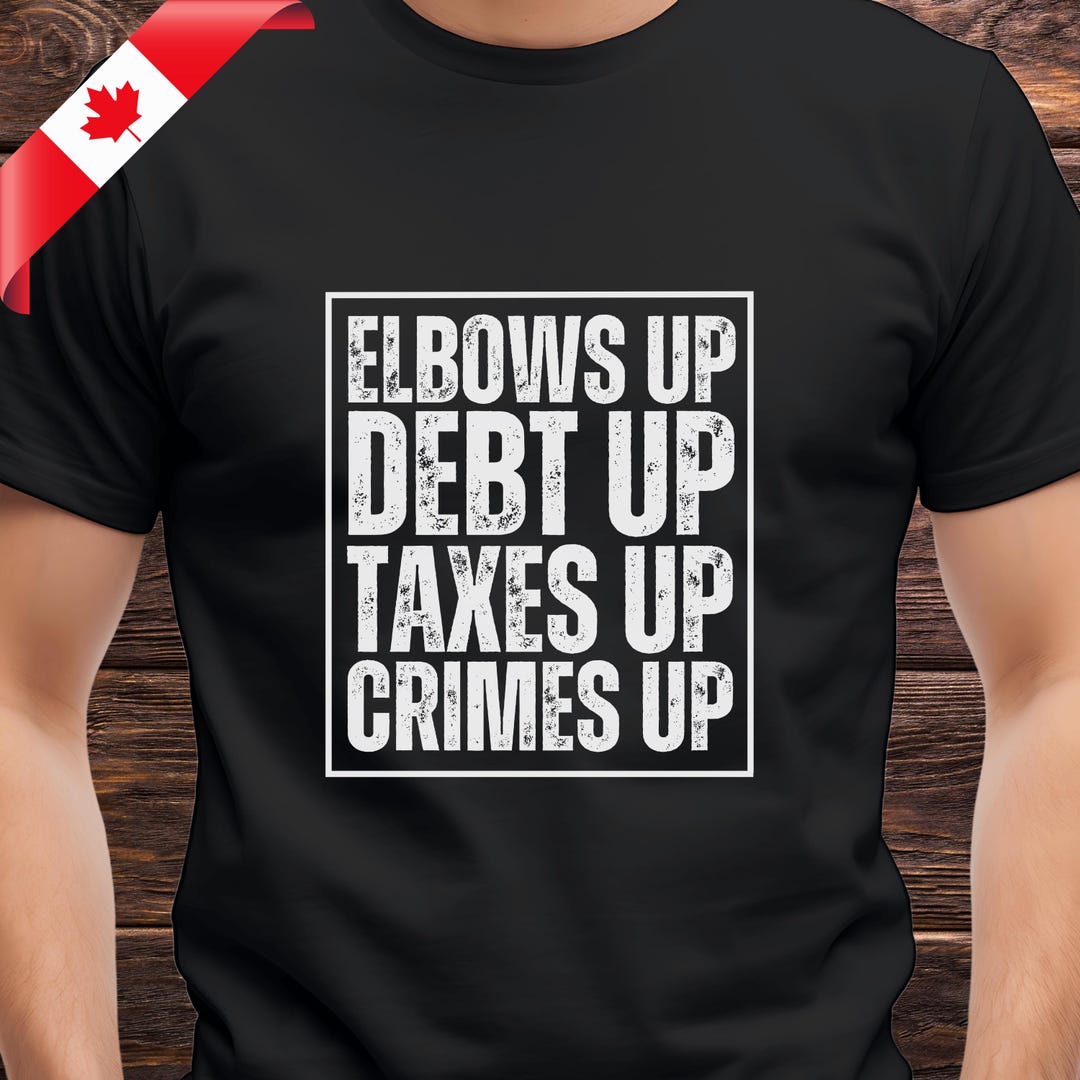 Elbows up Mark Carney WEF China Puppet Shirt Liberal Media CBC ...