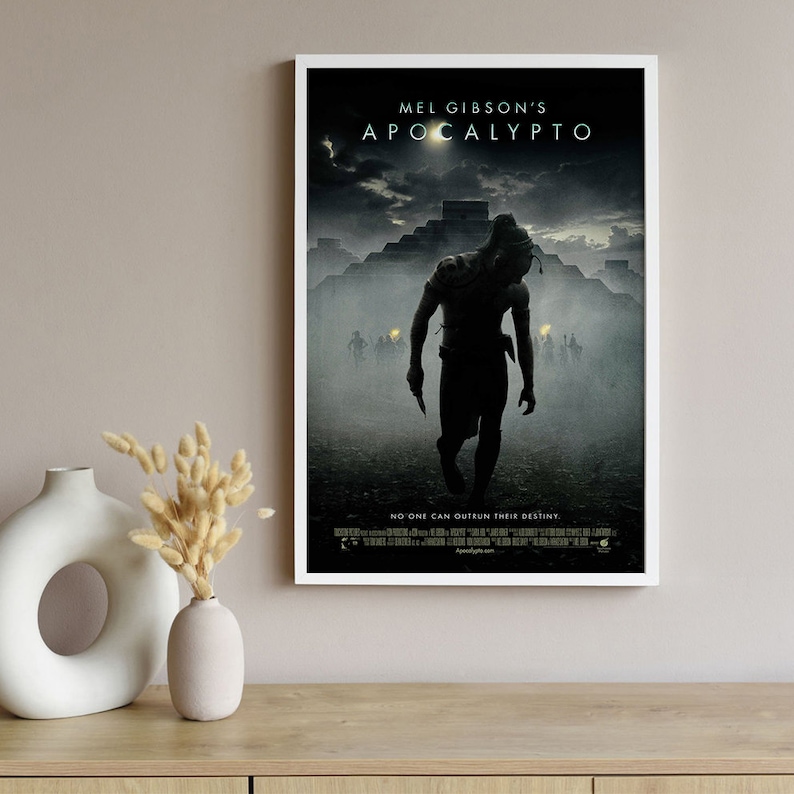 Apocalypto Movie Poster, Wall Art Canvas Print, Art Poster for Gift ...