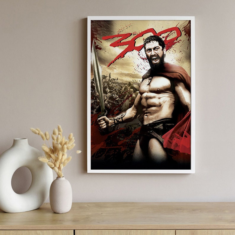 300 2006 Movie Poster, Wall Art Canvas Print, Art Poster for Gift, Home ...