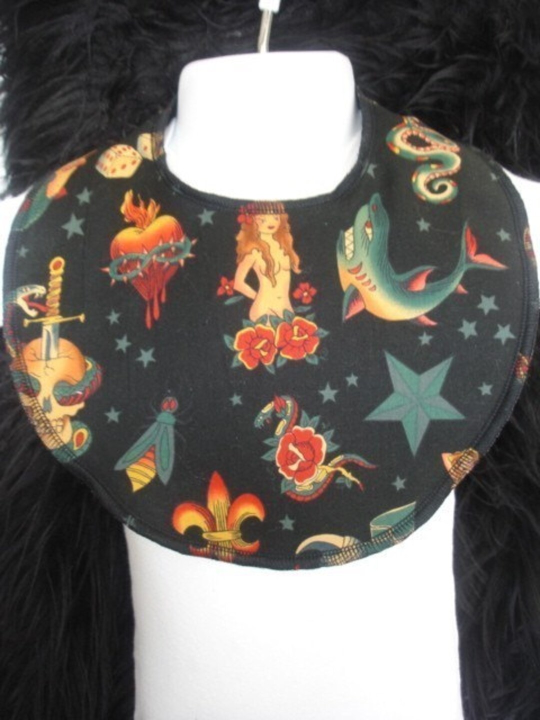 Sailor Jerry Tattoo Baby Bib - Etsy