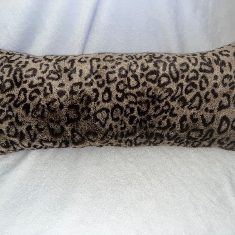 Leopard Bolster Pillow - Etsy