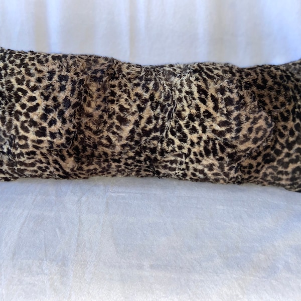 Leopard Bolster Pillow - Etsy