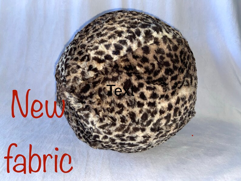Plush Faux Mink Fur Round Ball Pillows Fully Fur Pillow Faux | Etsy