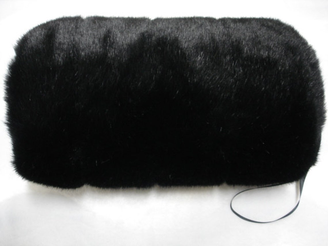 Oversized Faux Fur Hand Muff Great for Weddings - Etsy
