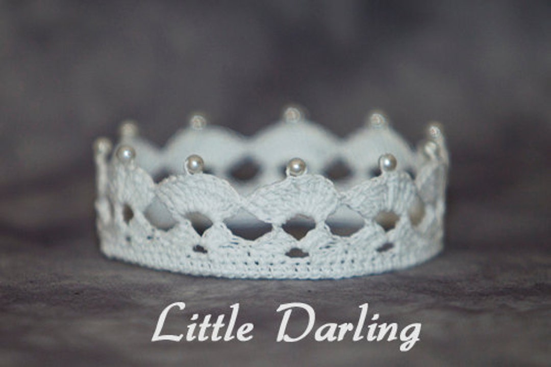 PATTERN - Crochet Crown - Little Darling - Etsy