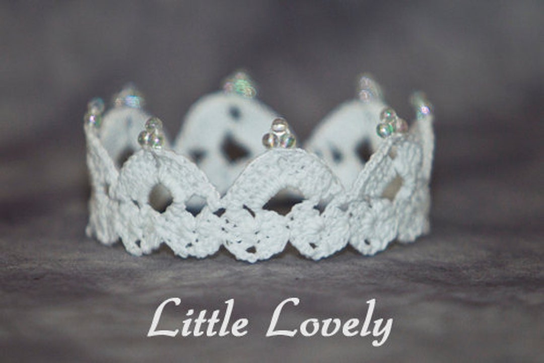 PATTERN - Crochet Crown - Little Lovely - Etsy