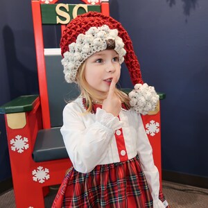 Snowball Santa Hat Crochet Pattern Includes Sizes Babies Through Adult ...