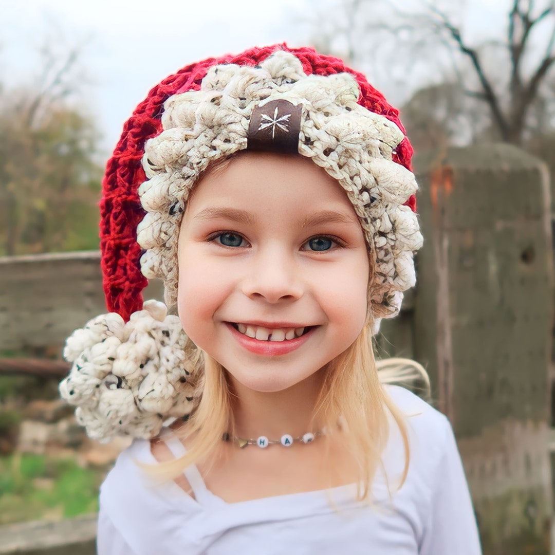 Snowball Santa Hat Crochet Pattern Includes Sizes Babies Through Adult ...