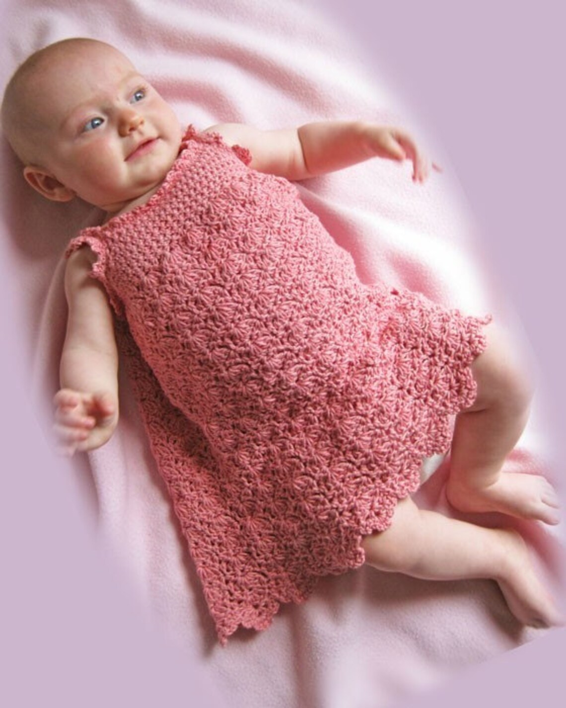 Little Maiden Sundress Baby Crochet Pattern | Etsy