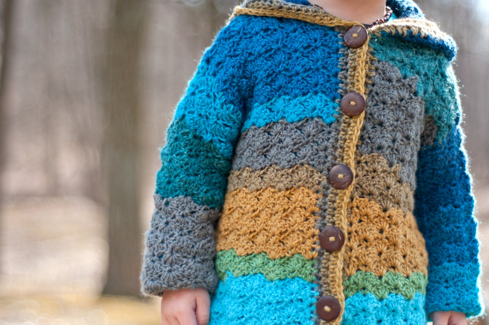 Crochet Jacket Pattern Kids Crochet Cardigan Pattern - Etsy