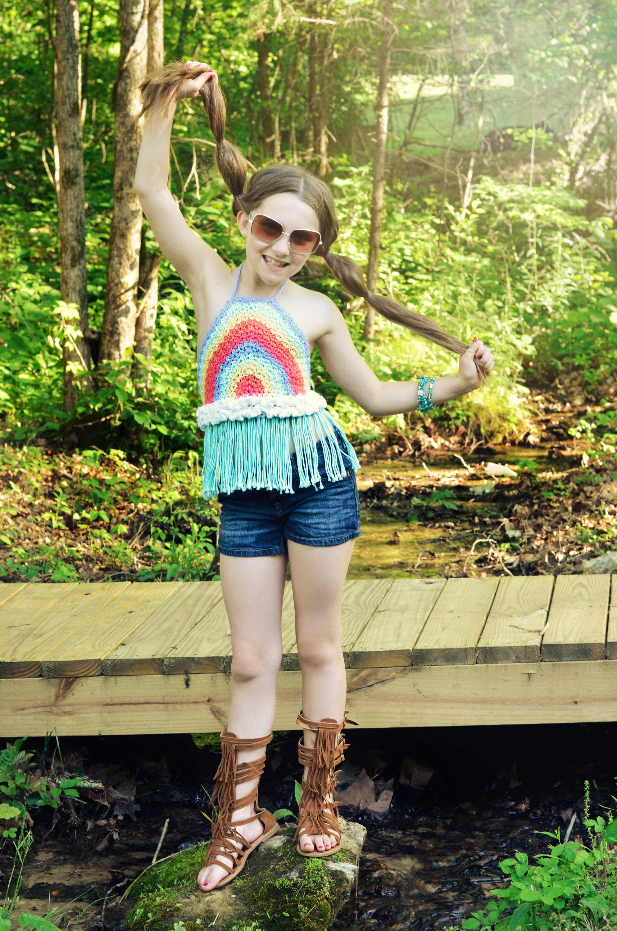 Girls Crochet Halter Pattern Girls Halter Top Crochet - Etsy Canada