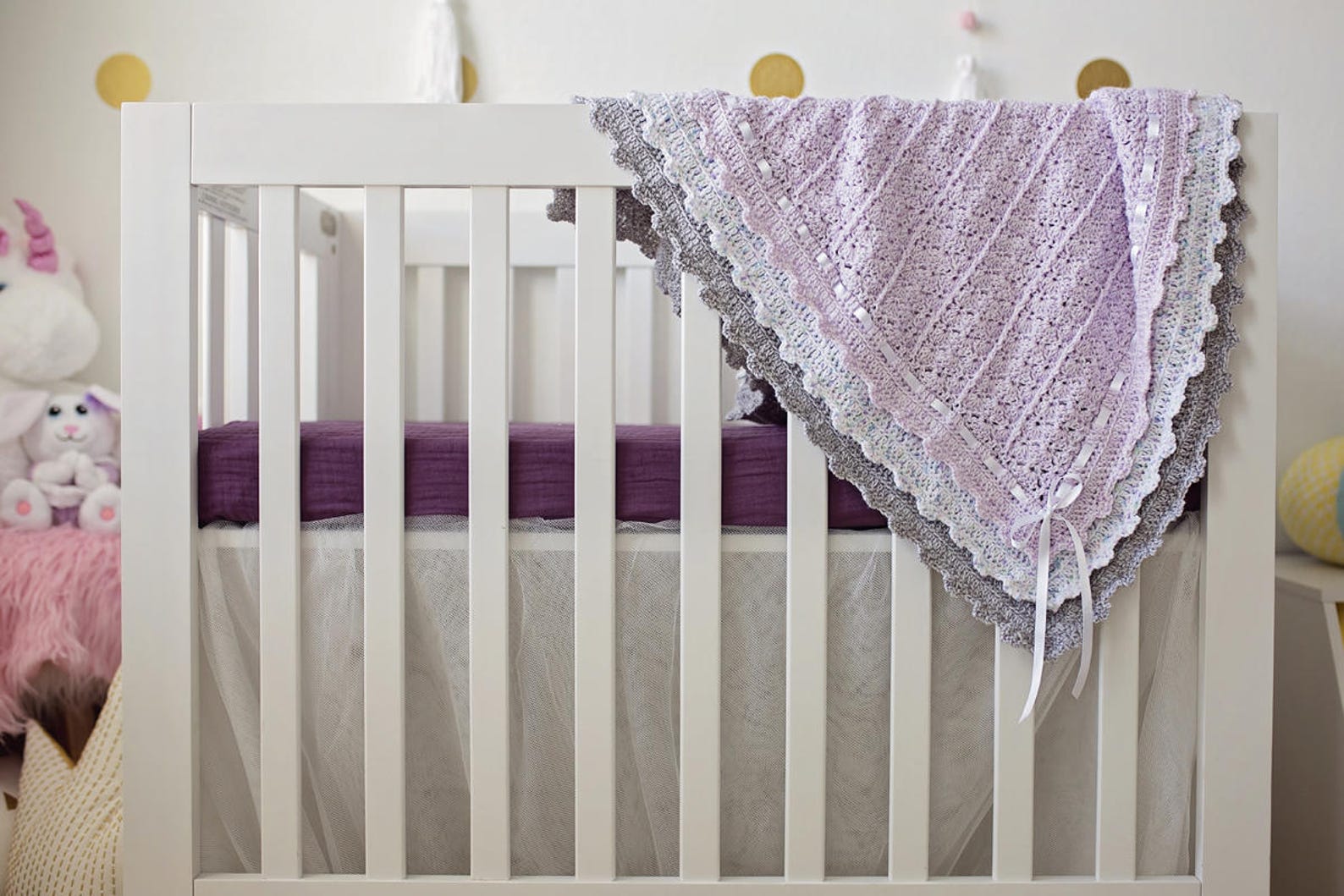 Painted Layers Afghan Crochet Pattern Babies, Toddler & Adult Size ...