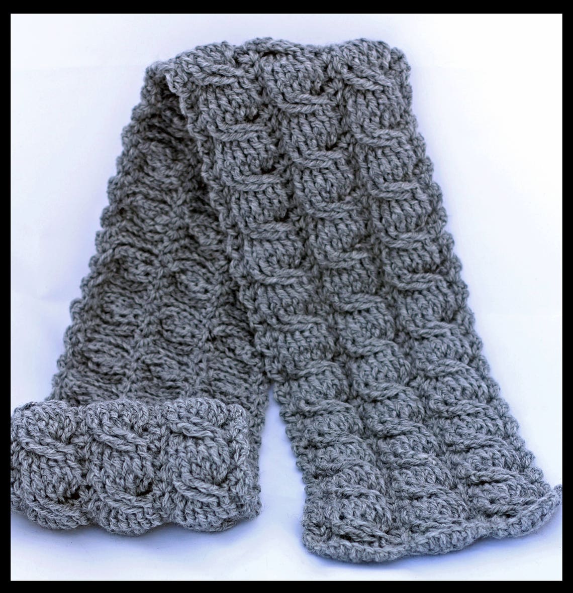 Crochet Cable Scarf Patterns - Crochet Men's Scarf Patterns - Crochet ...