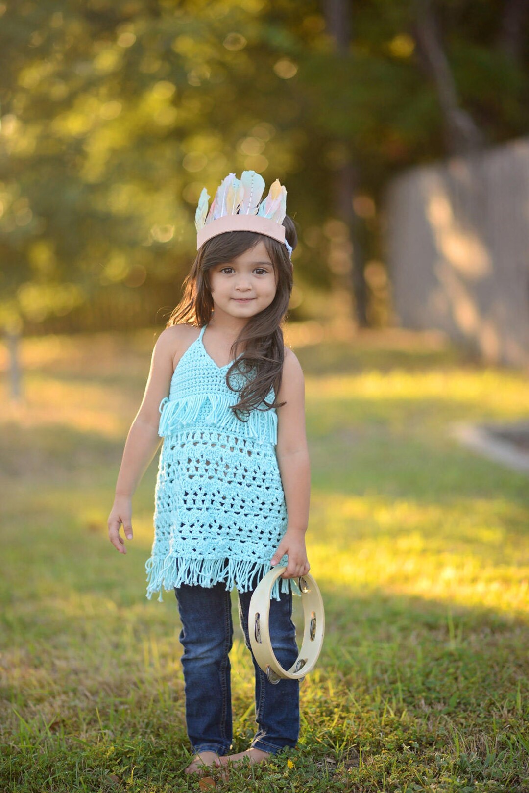 Crochet Halter Top Pattern - Fringe Crochet Halter Top Pattern - Baby ...