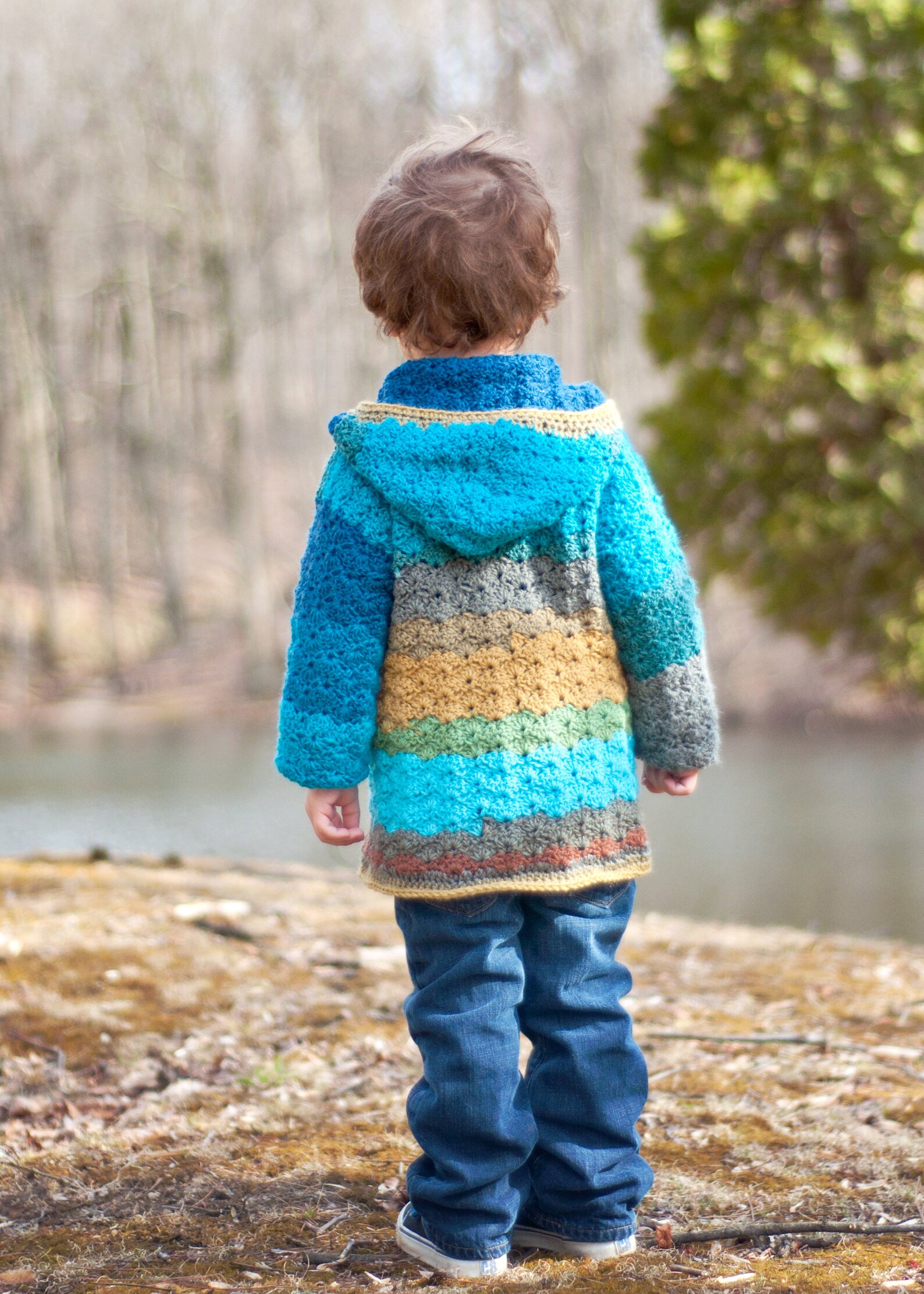 Crochet Jacket Pattern Kids Crochet Cardigan Pattern - Etsy