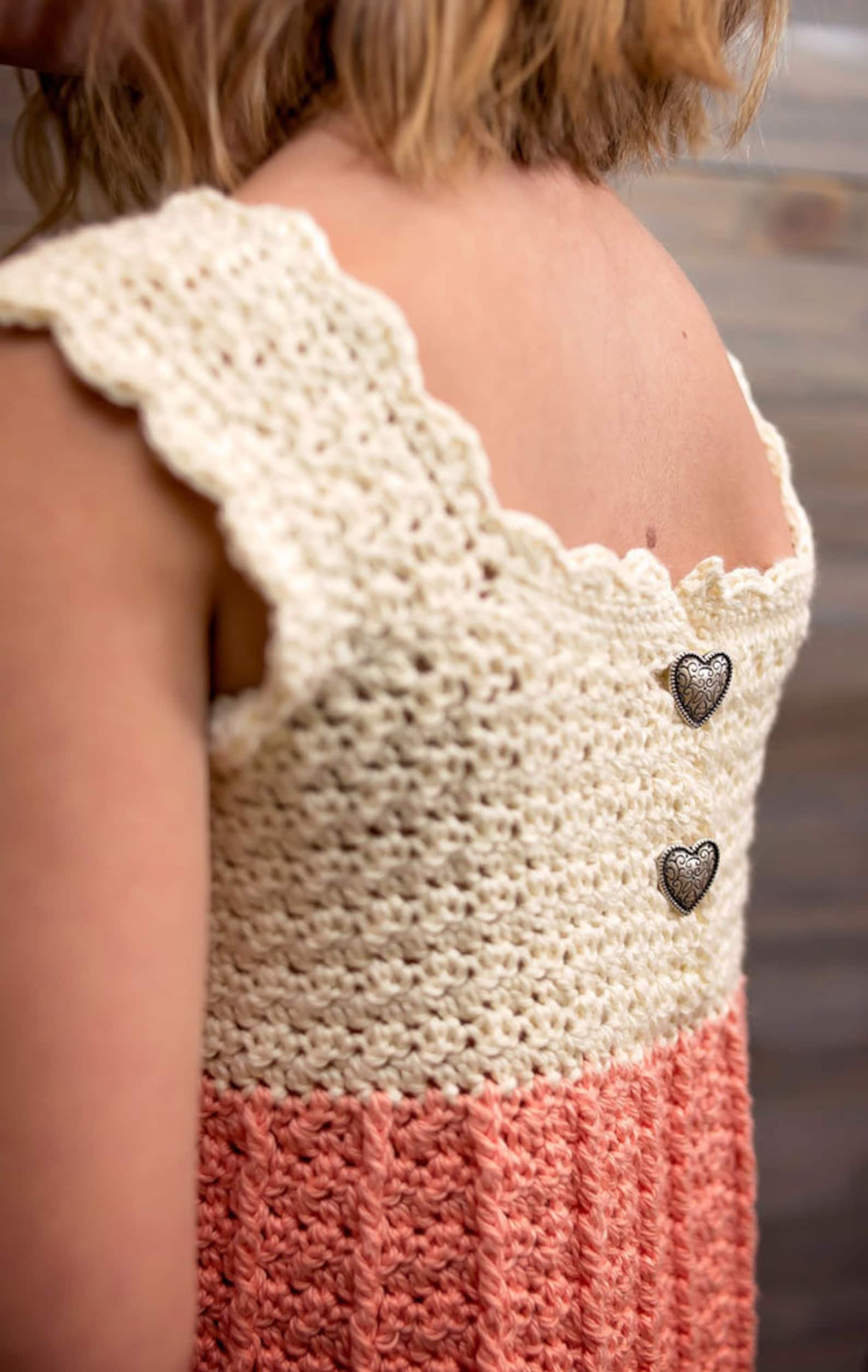 Girls Crochet Top Pattern Tweens Crochet Top Pattern | Etsy