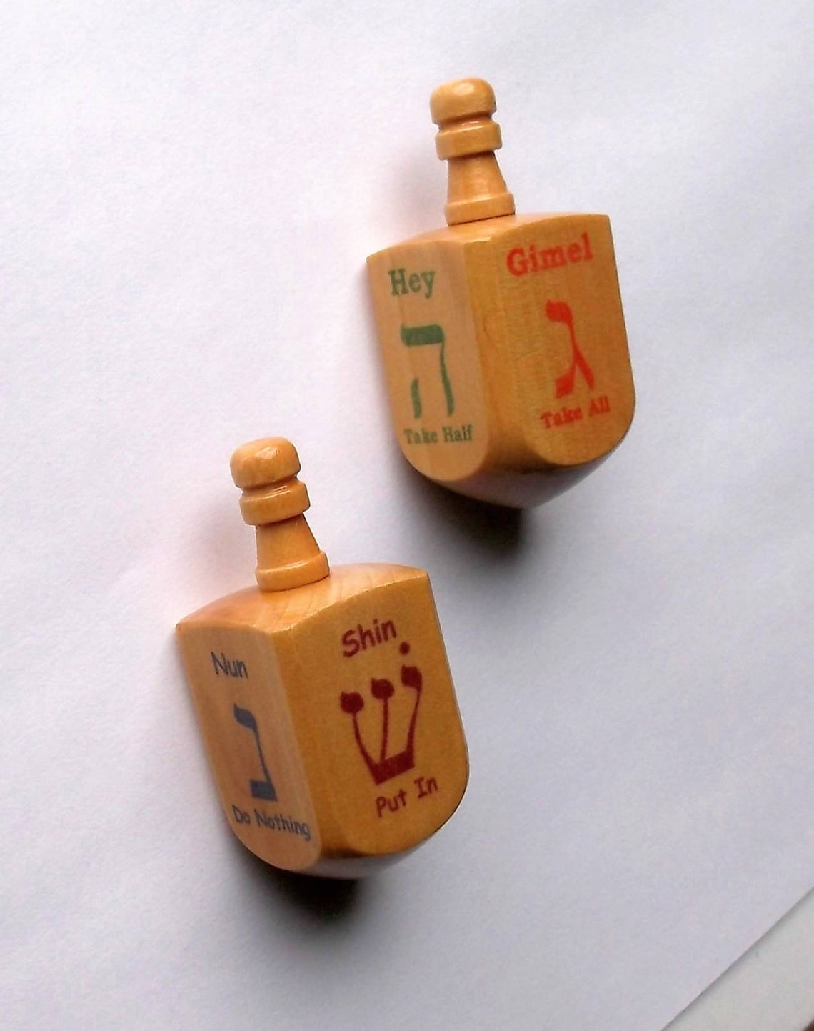 Hanukkah Dreidel With Hebrew Characters Phonetic Hebrew and English ...