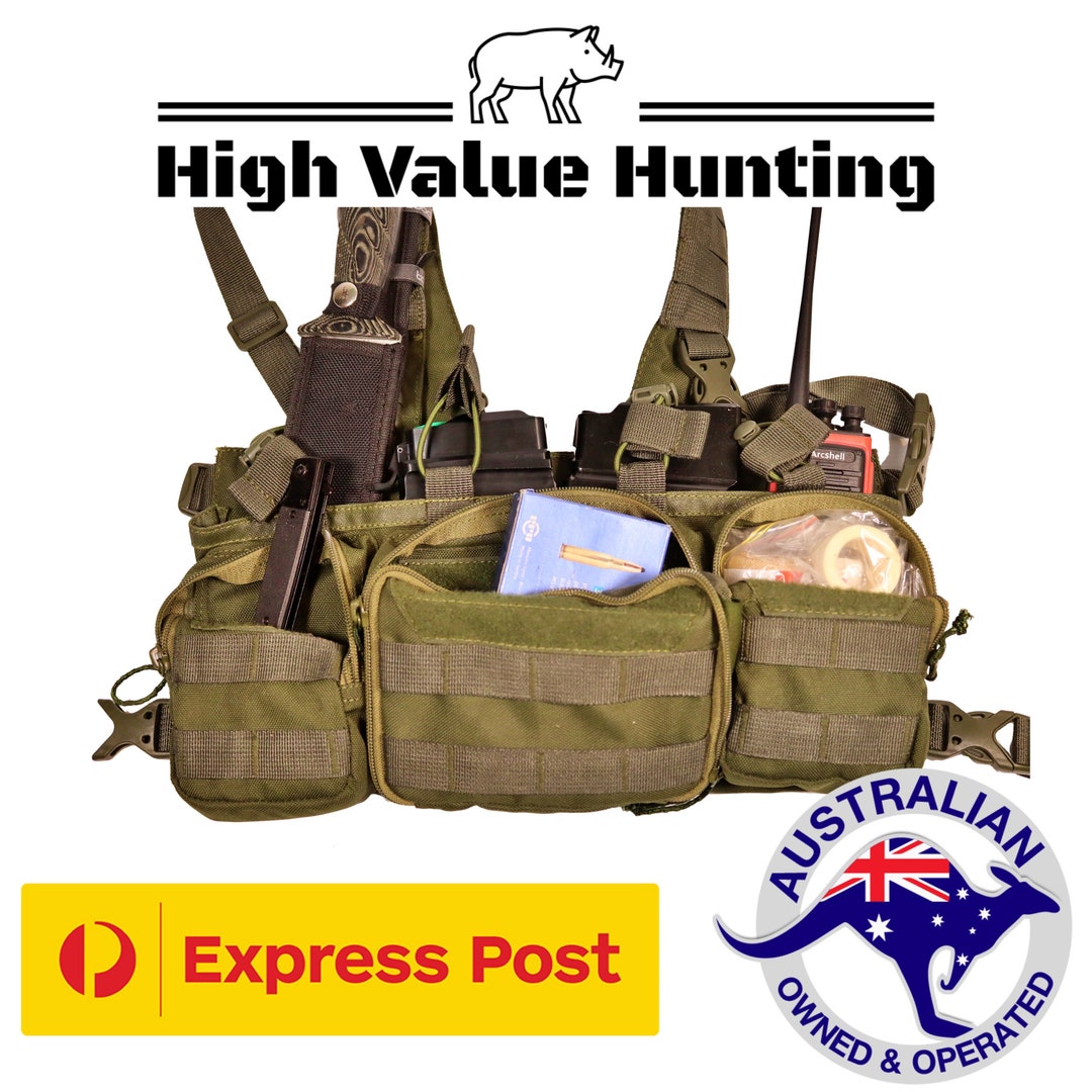 Hunting/tactical Chest Rig, Tactical Chest Bag, Hunting Pack (extra ...