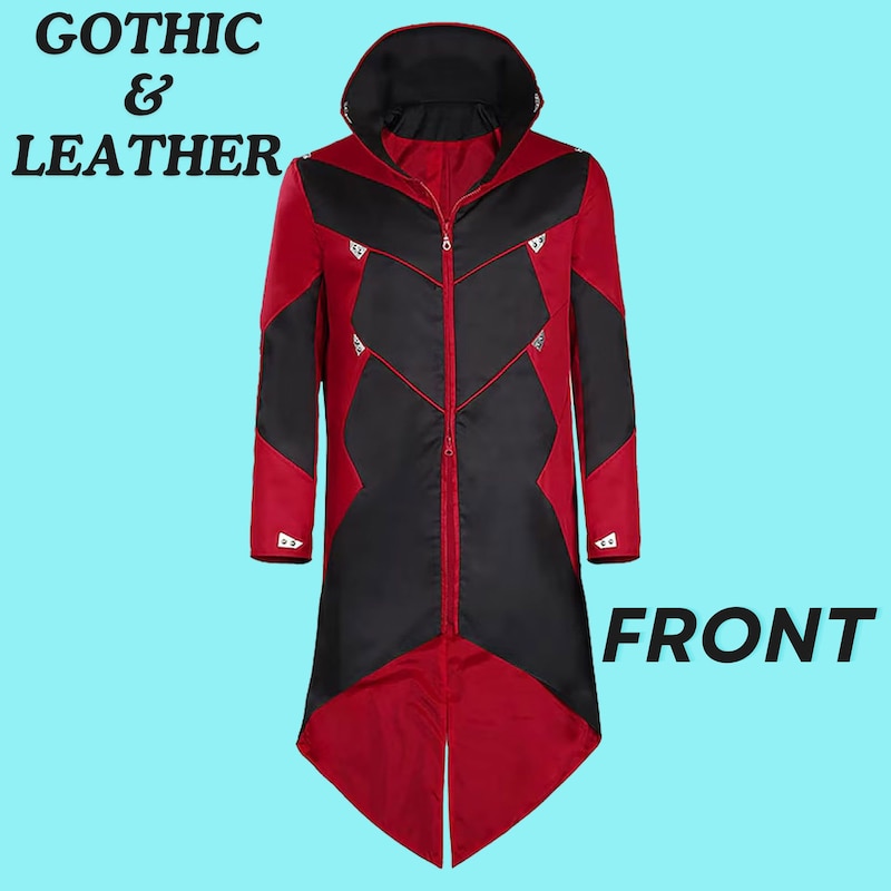 Leather Coat Men Cosplay - Etsy