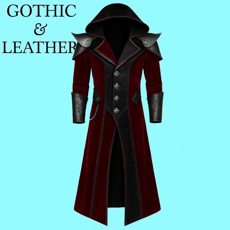Maroon Winter Coat Mens - Etsy