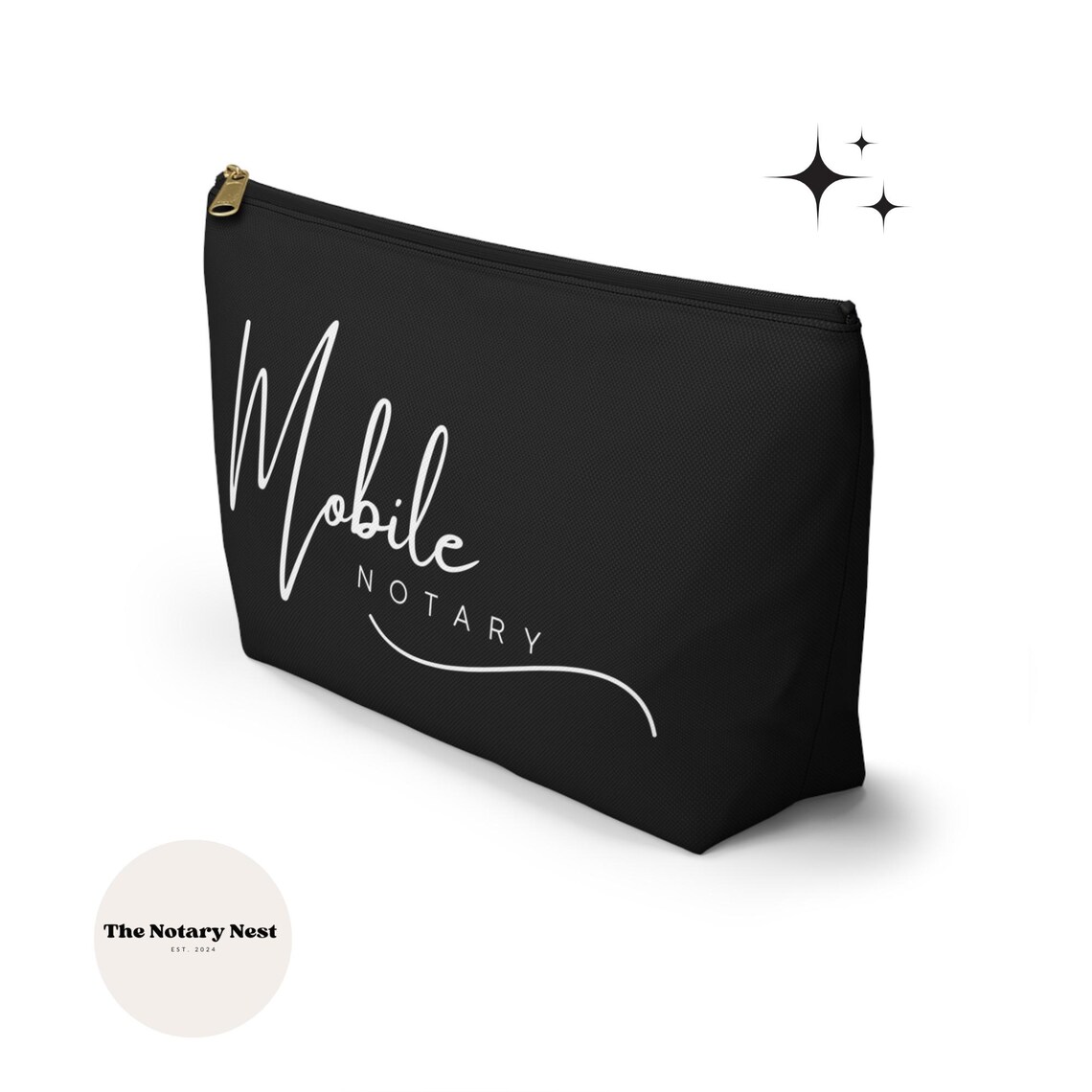 Mobile Notary Public Accessory Pouch Notary Bag Minimalist Notary Pouch ...