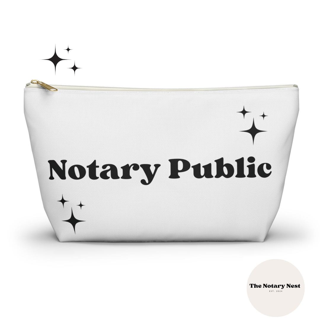 Notary Public Accessory Pouch Notary Bag - Etsy