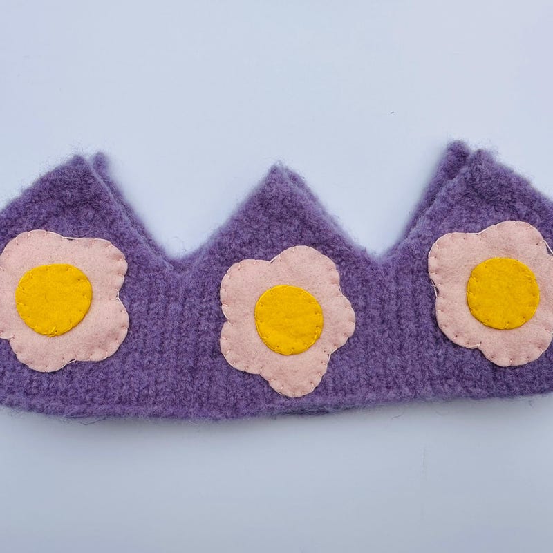 Felt Crown - Etsy