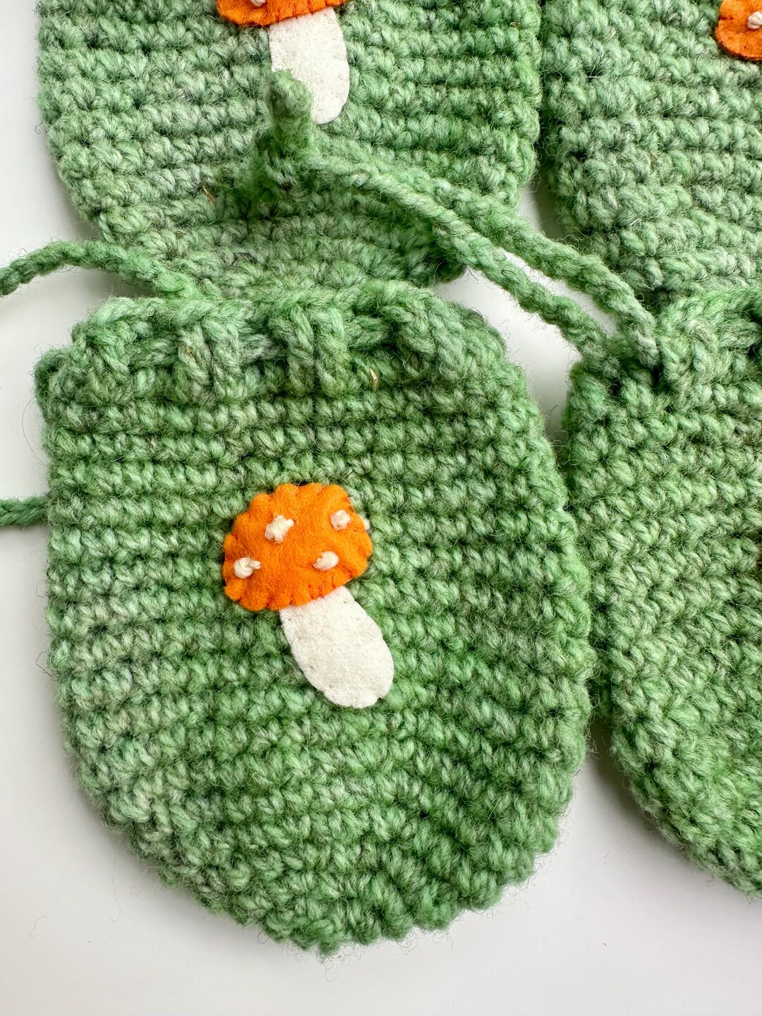 Wool Treasure Pouch Ready to Ship - Etsy