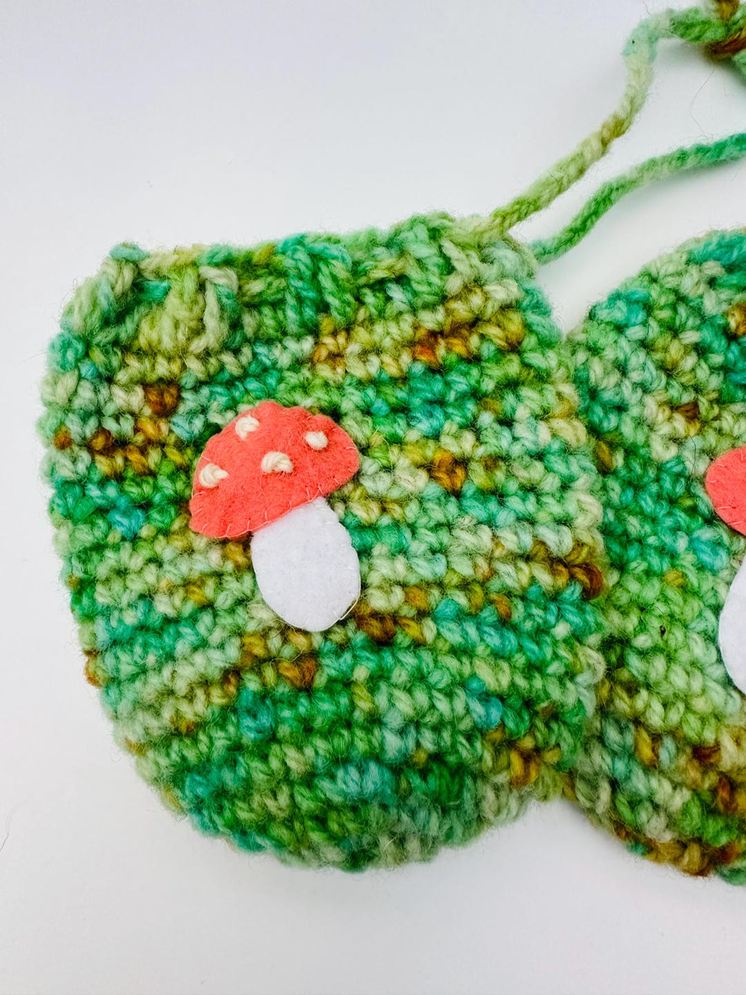 Wool Treasure Pouch Ready to Ship - Etsy