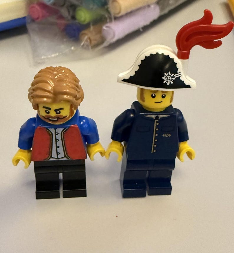 Jean Valjean | Les Miserables| Lego MOC Minifigure Barricade Coat ...