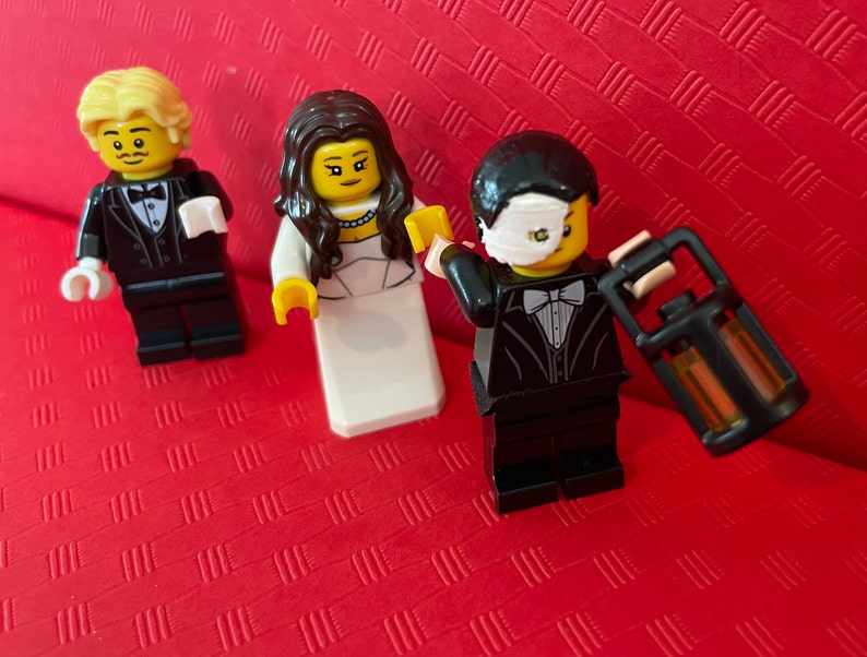 Lego Phantom of the Opera Minifigure Character erik, Christine Daae, Raoul - Etsy