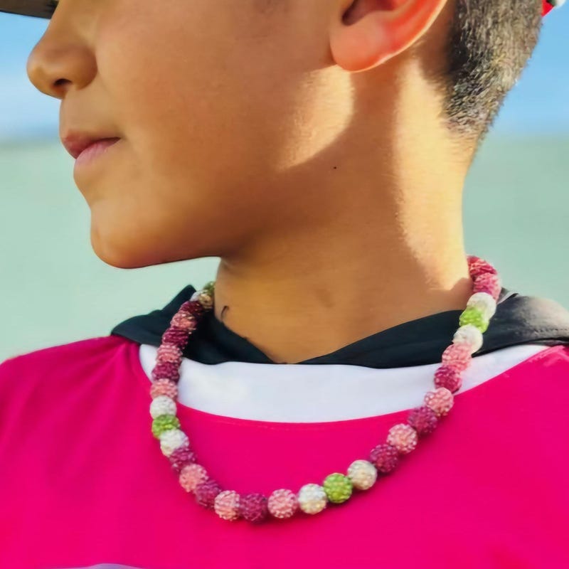 Polly World Baseball Necklace - Etsy